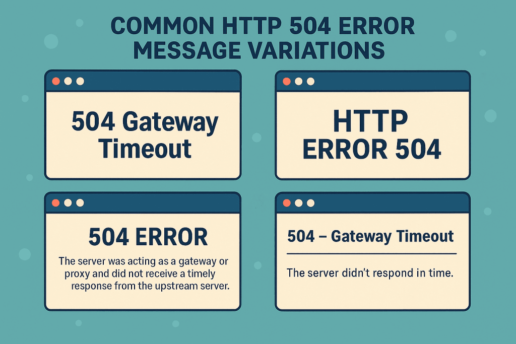 504 Status Code: What Is It & How To Fix It?