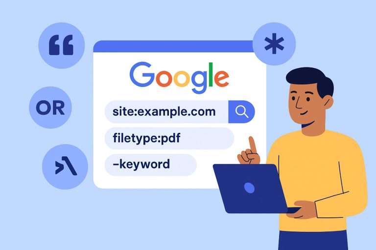 How To Search Within A Website Using Google Operators
